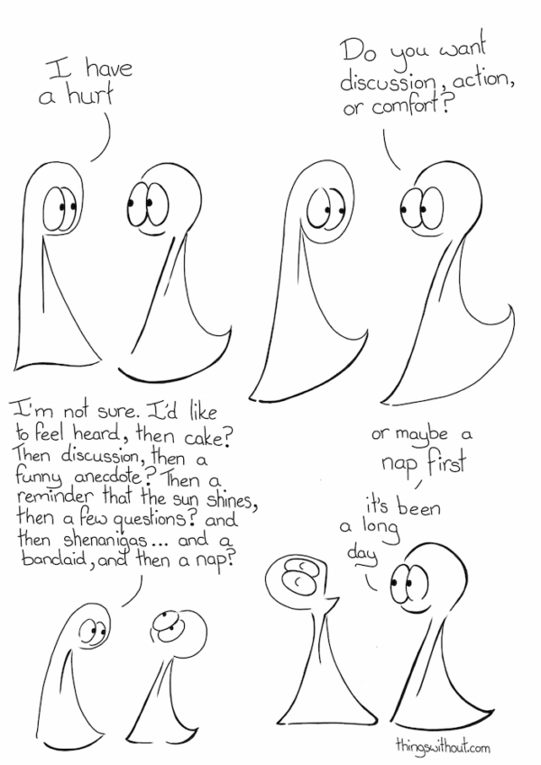 A Hurt (Comic #489) - Things Without Arms and Without Legs